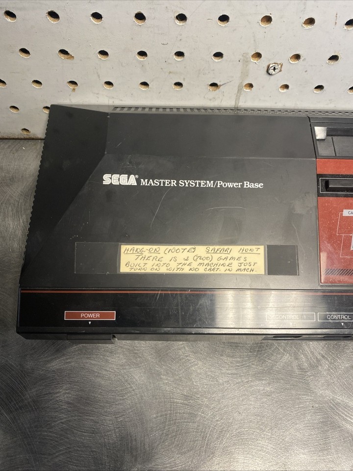 Sega Master System Power Base (With Light Phaser, 2 Controllers)(See ...