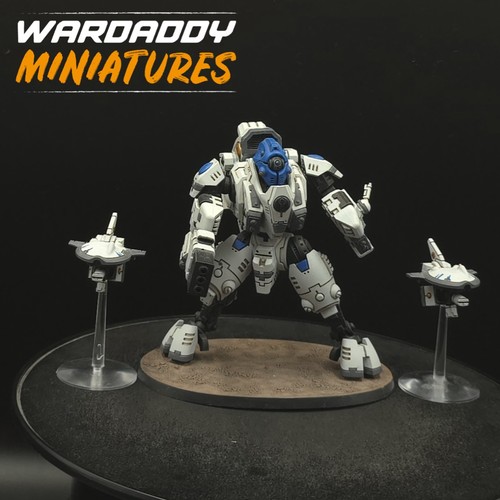 Pro Painted Warhammer 40k Tau Ghostkeel Battlesuit & Drones Games ...