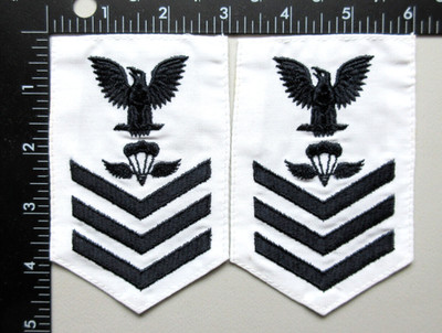 ⭐U.S. NAVY 1ST CLASS PETTY OFFICER PARACHUTE RIGGER RANK RATE MILITARY ...