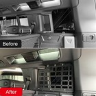 Trunk Side Window Cargo Shelf Storage Rack for Land Rover Defender 110 ...