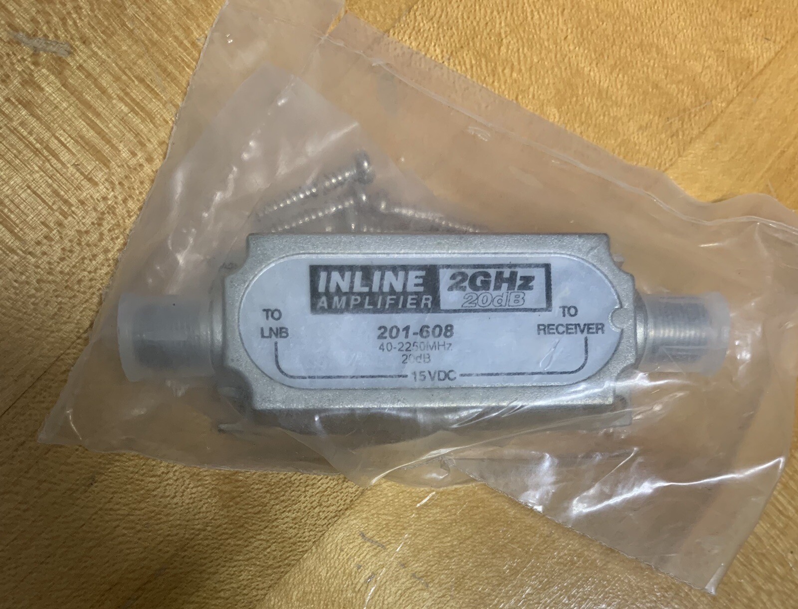 2 GHz 20 dB In-Line Amplifier 40-2250 MHz | eBay