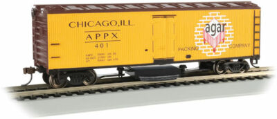 Bachmann HO Track Cleaning 40' Wood Reefer Appalachian Railcar Services ...