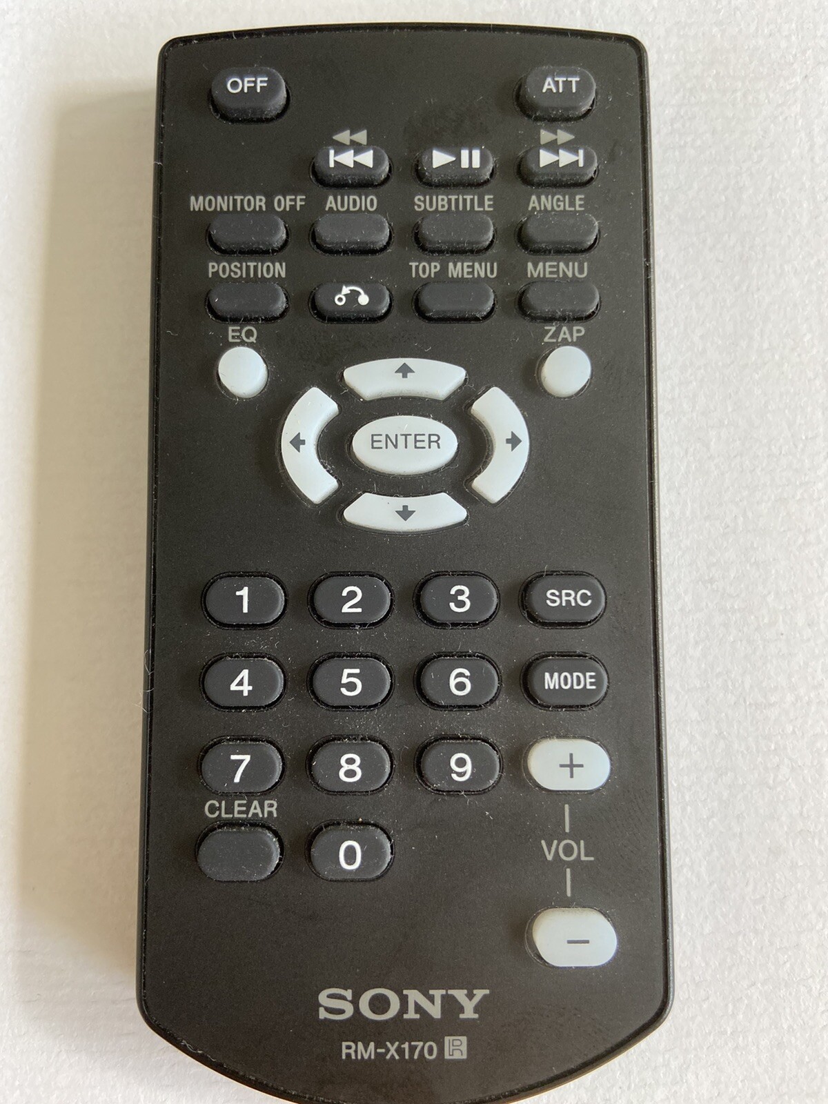 SONY RM-X170 REMOTE CONTROL GENUINE REMOTE FACTORY SONY RM-X170 OEM🟠 | eBay