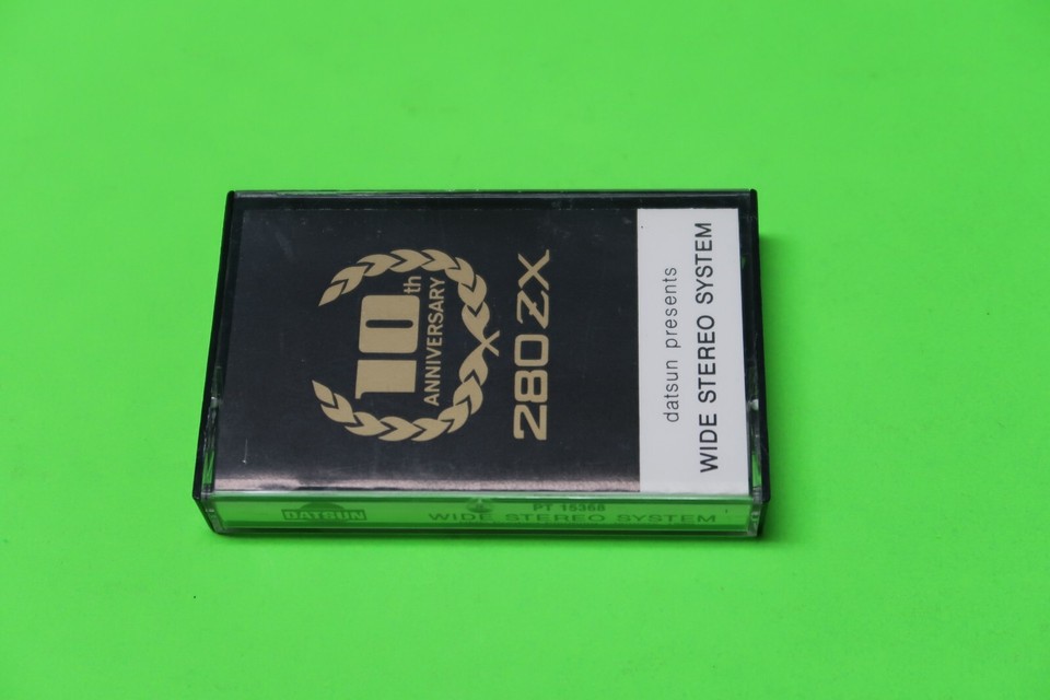 NISSAN / DATSUN 280ZX 10TH ANNIVERSARY WIDE STEREO CASSETTE TAPE | eBay