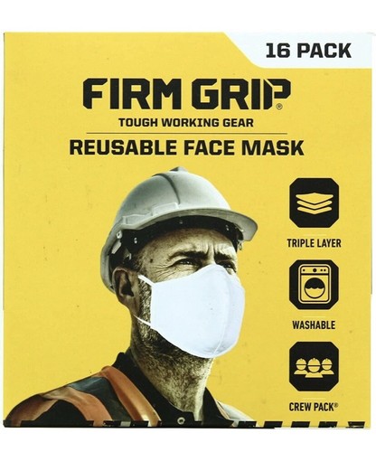Firm Grip Dust Mask Cloth Working Gear Reusable Triple Layer 2 Boxes ...