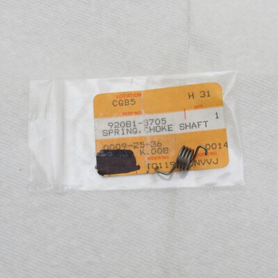 NOS Kawasaki JS300 Jet Ski OEM Choke Shaft Spring 92081-3705 | eBay