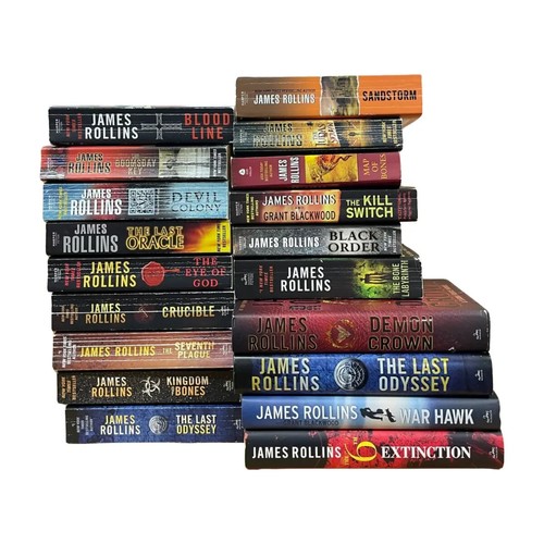COMPLETE Set Series - Lot of 17 Sigma Force by James Rollins | eBay