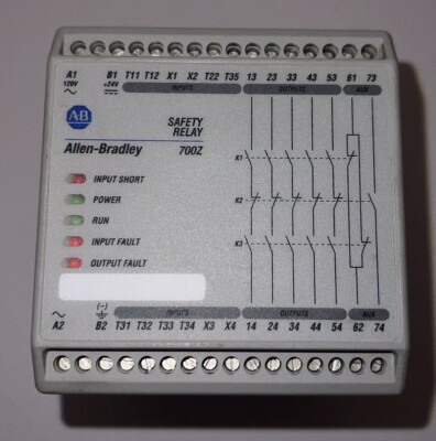 ALLEN-BRADLEY 700Z SAFETY RELAY 700-ZBR520AZ1 | eBay