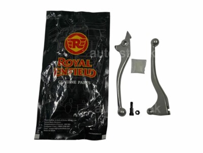 Fits Genuine Royal Enfield Himalayan Clutch & Brake Lever Kit Silver | eBay