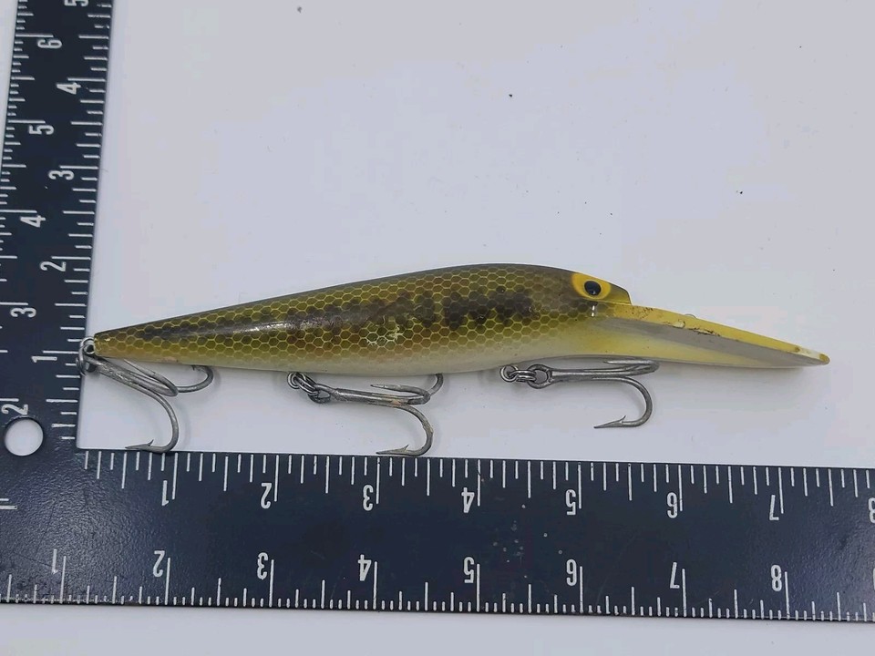 Vintage Storm Big Mac Bass Crankbait Fishing Lure Tackle 7.5" | eBay