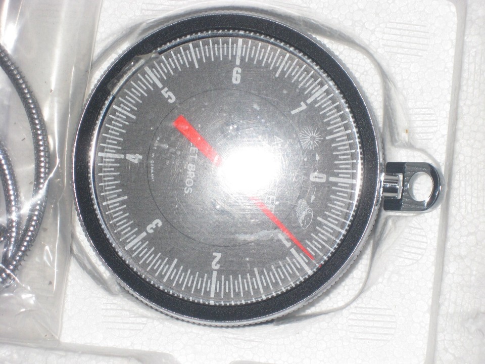 vintage Peet Bros. Company ALTIMETER 8000 ft. x 50 w/ weather indicator ...