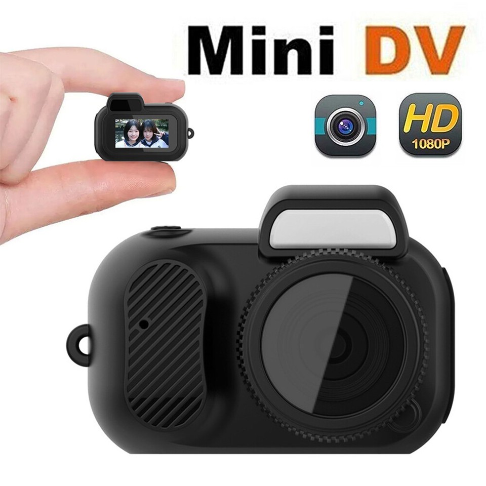 Mini Camera Portable Tiny Video Recorder Keychain Rrcording Cam with 8 ...