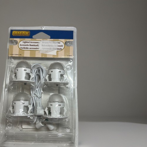 NEW LEMAX FOUR LED LIGHT STRING MOONLANDER #74276 | eBay