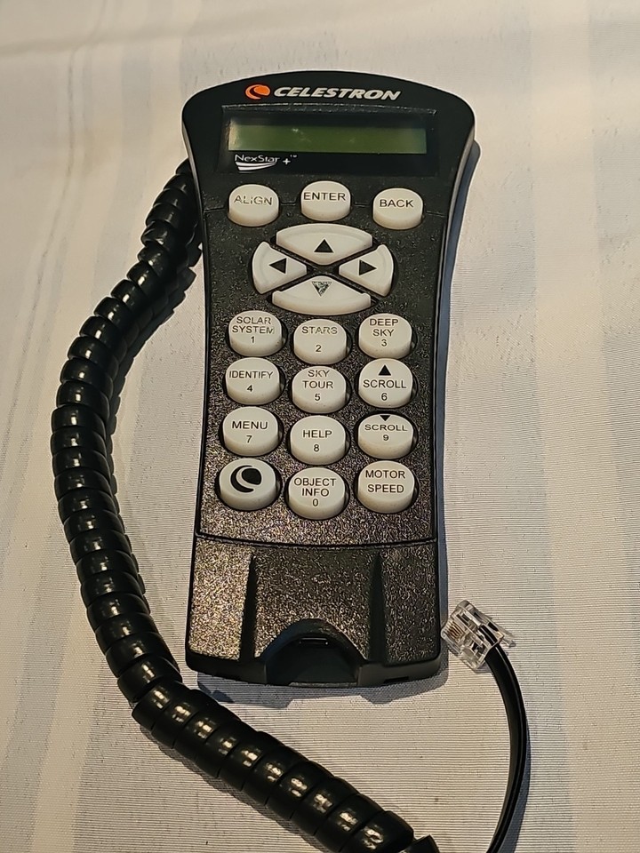 UNTESTED Celestron NexStar 130SLT Telescope Remote Control Dial Number ...