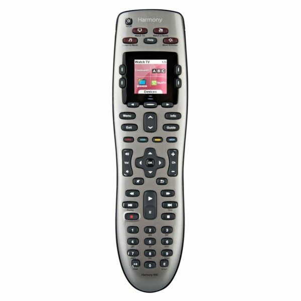 Logitech 915-000159 Harmony 650 Universal Color Screen Remote - Silver ...
