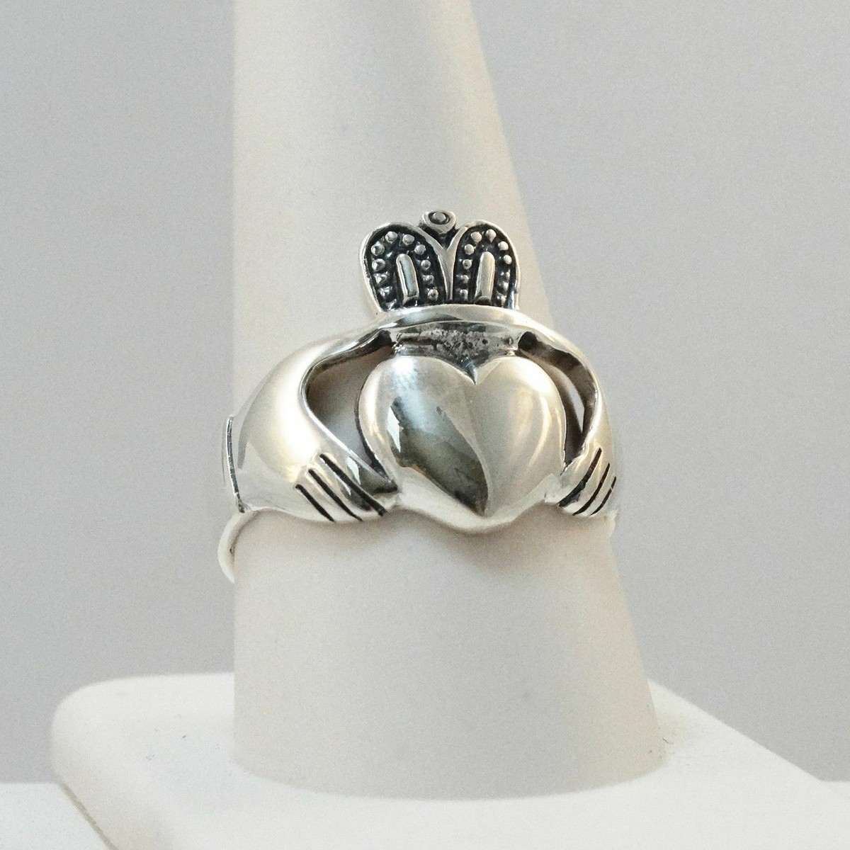 Irish Claddagh Ring Mens