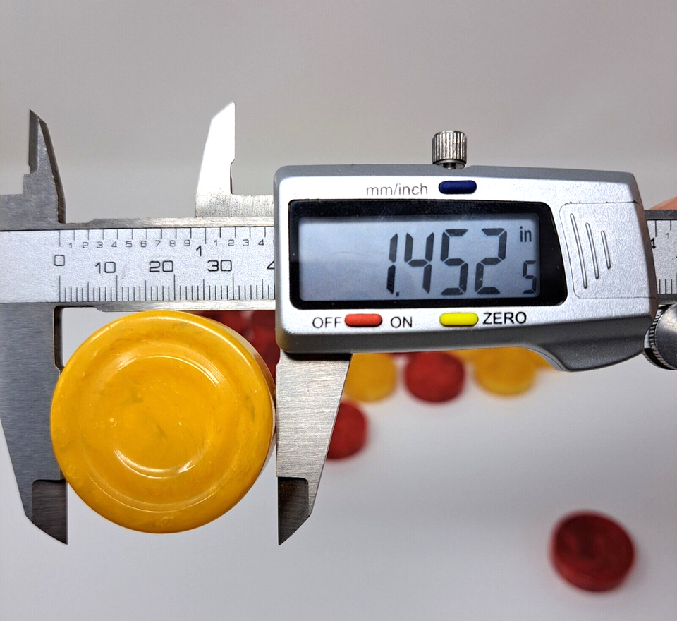 Crisloid 30 Bakelite Backgammon Butterscotch Swirl Translucent Cherry ...