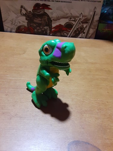 TMNT Rex 3" Figure Half Shell Heroes 2015 Blast to the Past Viacom ...