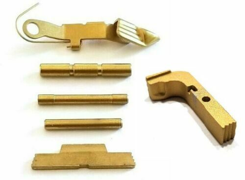 For GLOCK 17 19 26 Gen 3 Extended Control Kit 3 Pins And Serrated Mag ...