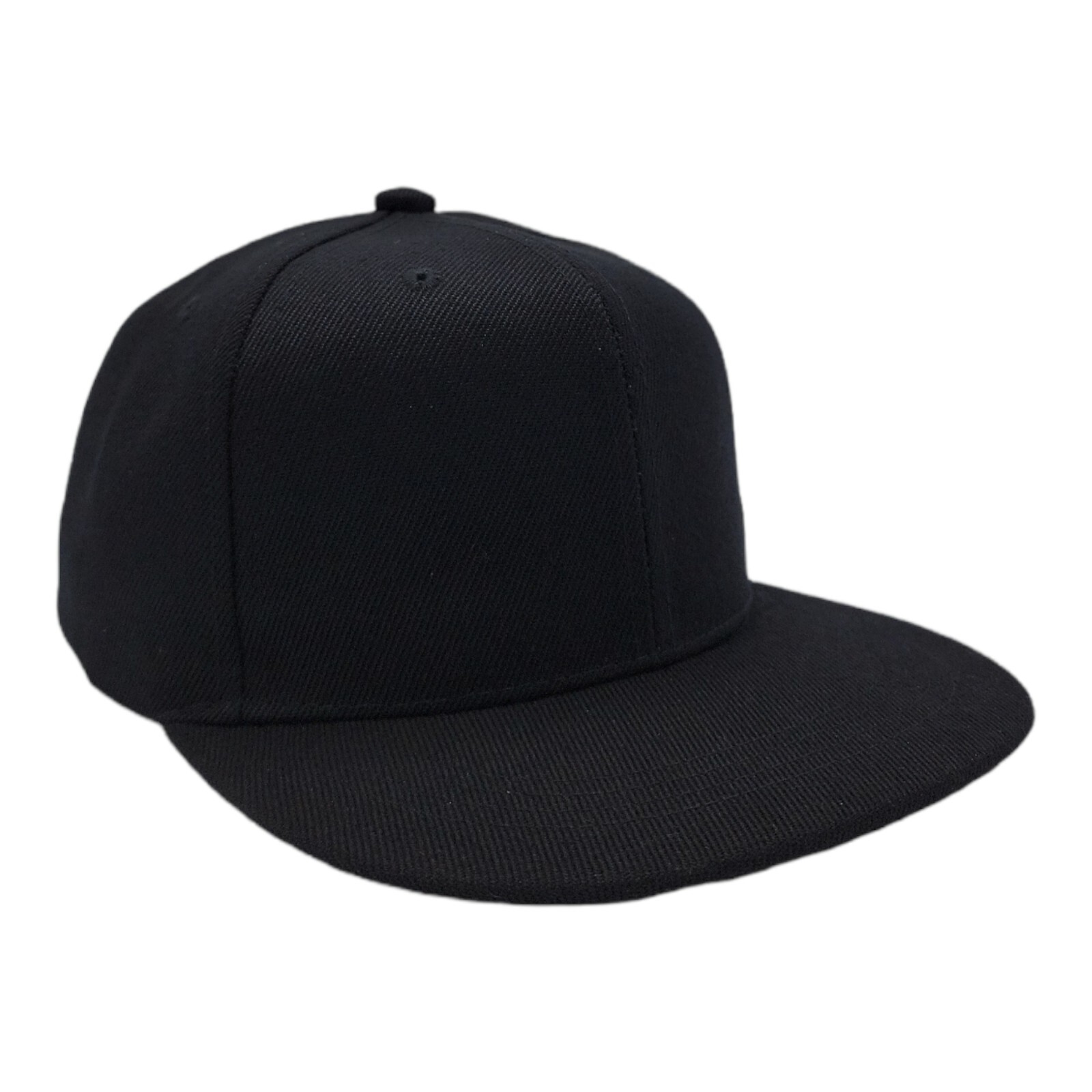 Youth Kids Flat Bill Snap back Hat Solid Colors Baseball Cap - Boys ...