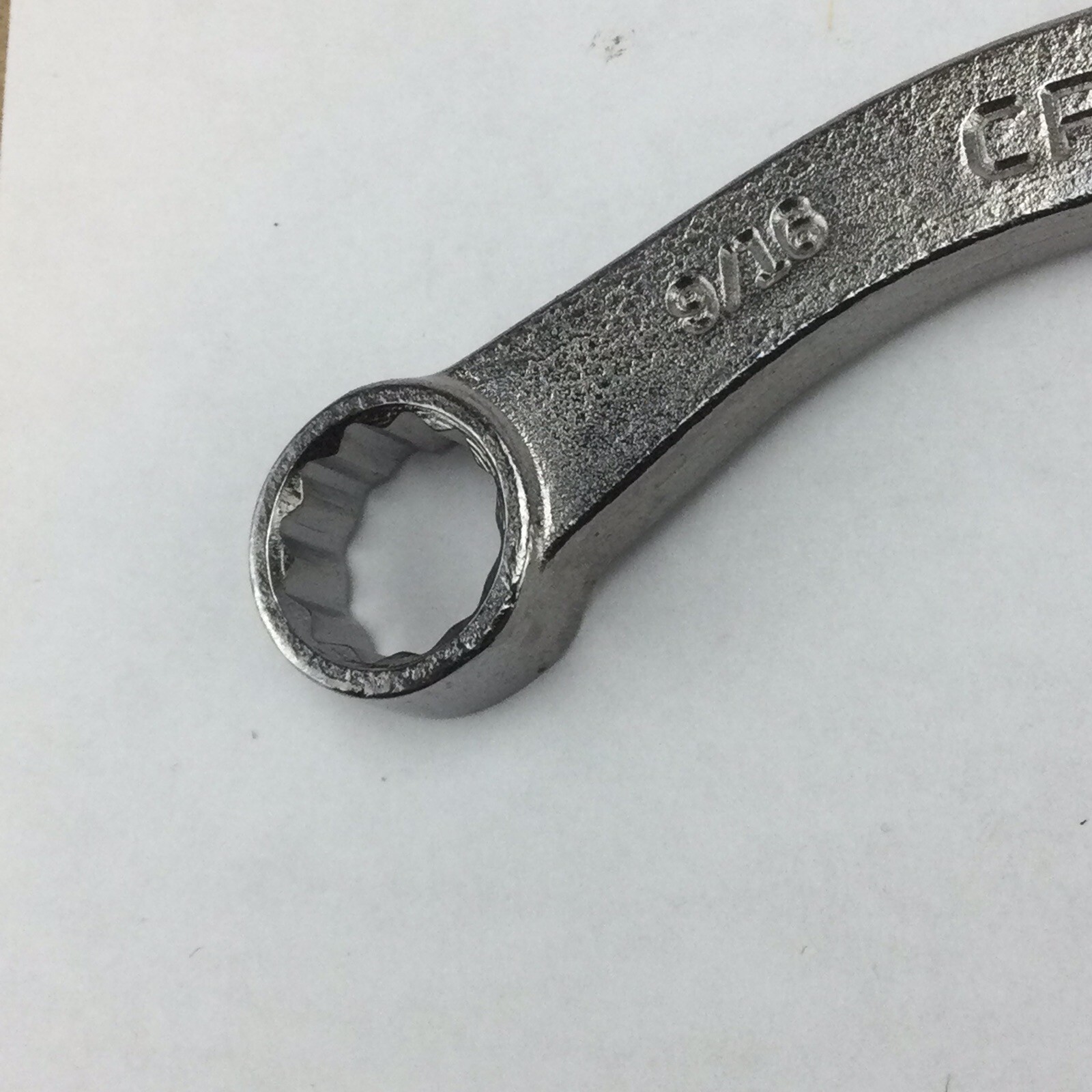 Craftsman 94376 Curved Obstruction Wrench 9/16 X 5/8 12pt USA for sale online | eBay