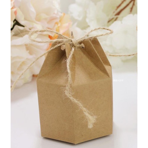 50 Pcs Forest Gift Box Sweet Wedding Favour Boxes Party Favor Candy ...
