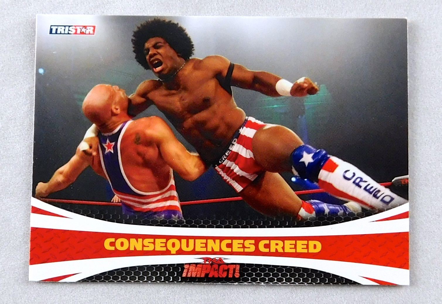 Consequences Creed Xavier Woods #37 Impact TNA Wrestling Trading Card ...
