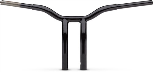 LA Choppers 1 1/4" Black Kage Fighter 14" T Bars Pullback Handlebars ...