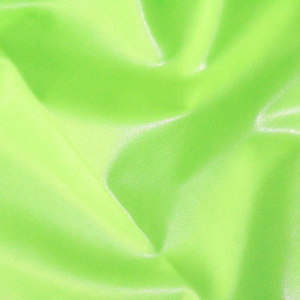 PU FLUORESCENT VINYL 2-WAY STRETCH PLEATHER GOTH DRESS CATSUIT NEON ...