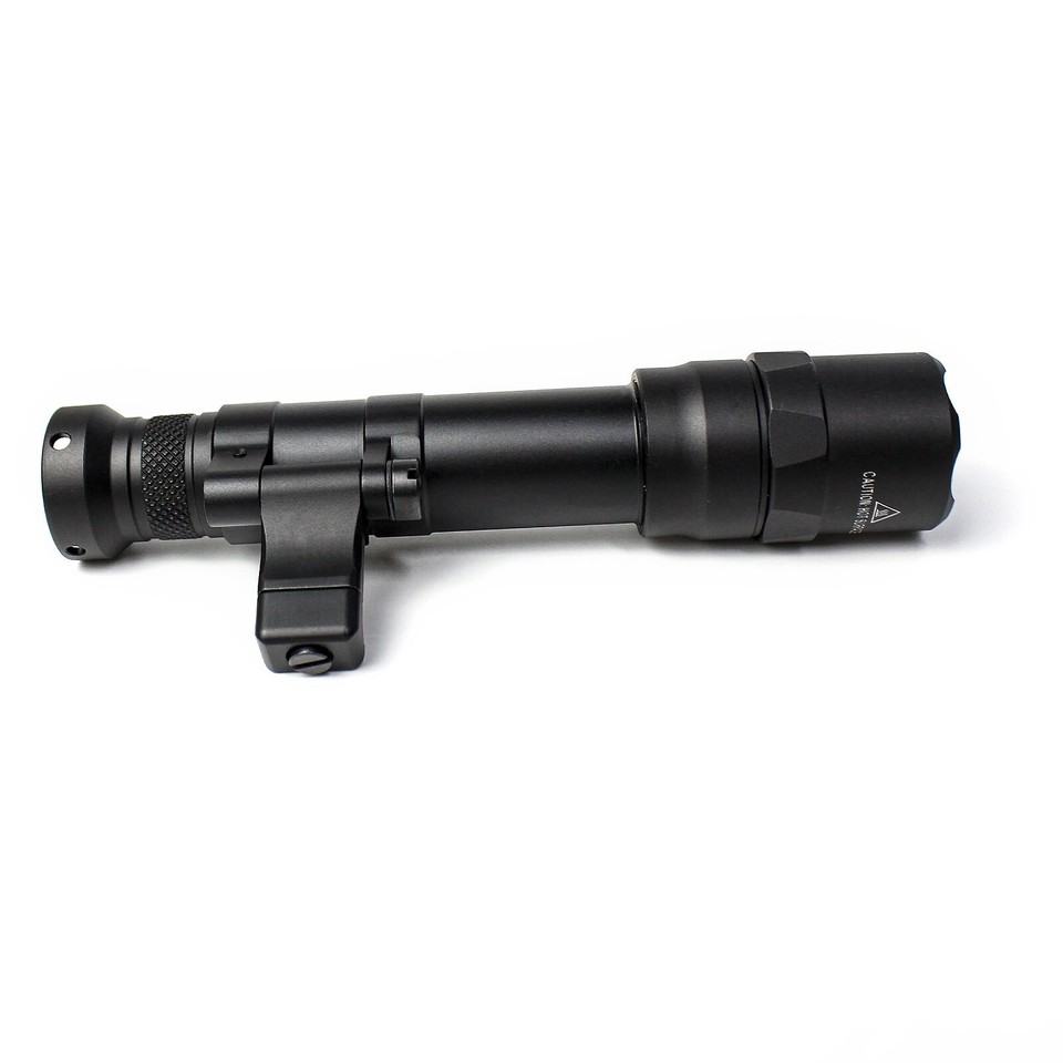 M640DF Tactical Flashlight with Tail Cover & Tail Switch Weapon Light ...