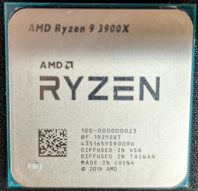 AMD Ryzen 9 3900X Processor AM4 CPU 783555351888 | eBay