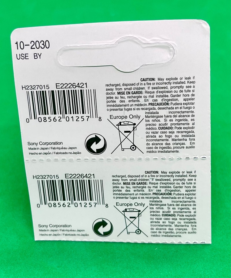 Genuine Sony SR920SW 371 LR920 AG6 SR69 171 Battery 1.5V Japan x2 UK ...