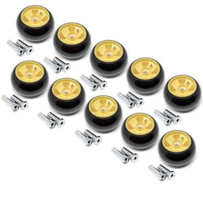 10PK Deck Wheel Kit Fits John Deere Front Mowers F710 F725 F735 ...