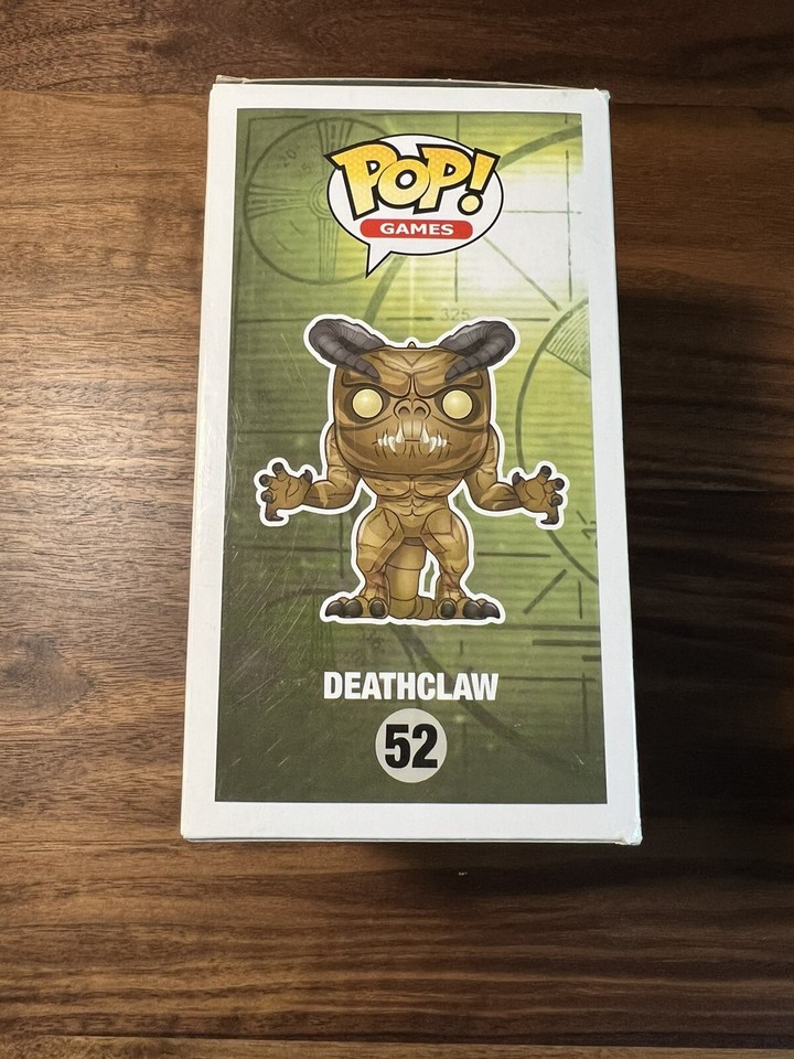 Lot Of Two Fallout Funko Pop! Glowing One 50 And Deathclaw 52 | eBay