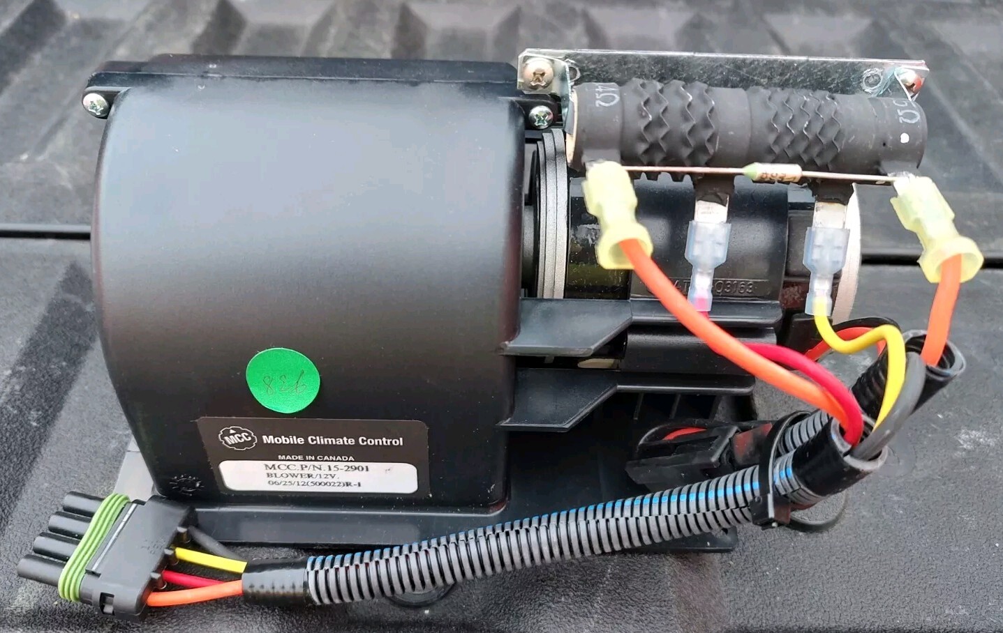 MCC Mobile Climate Control Blower Motor / Resistor Assembly 15-2901 12V ...