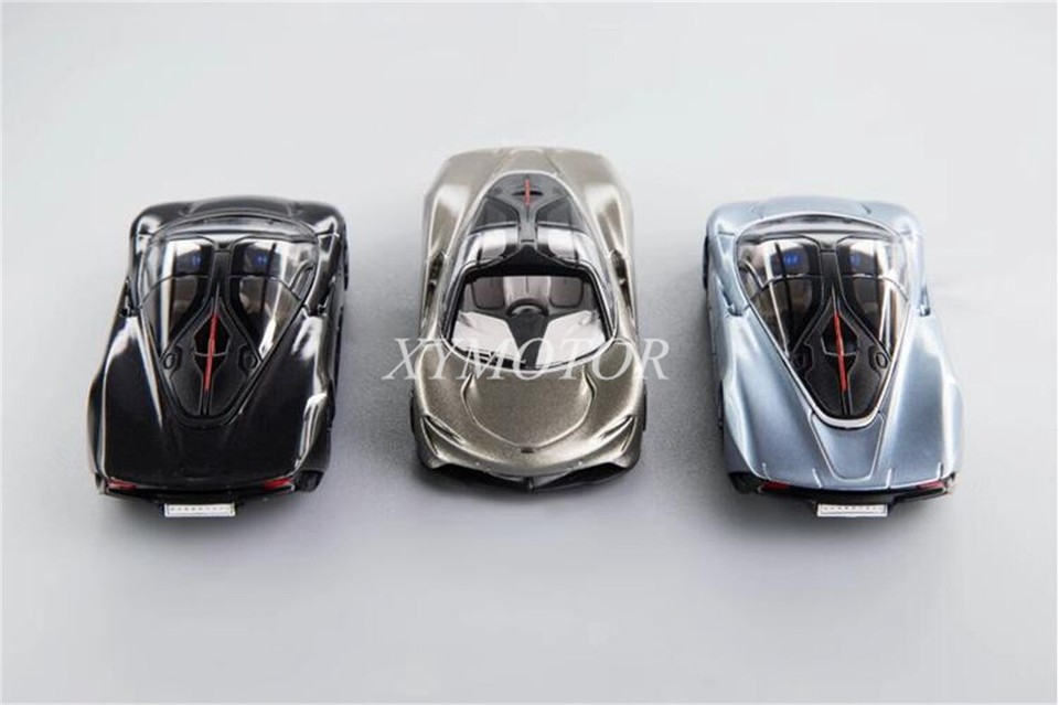 LCD 1/64 McLaren Speedtail Diecast Model Car Toys Gifts Display Blue ...