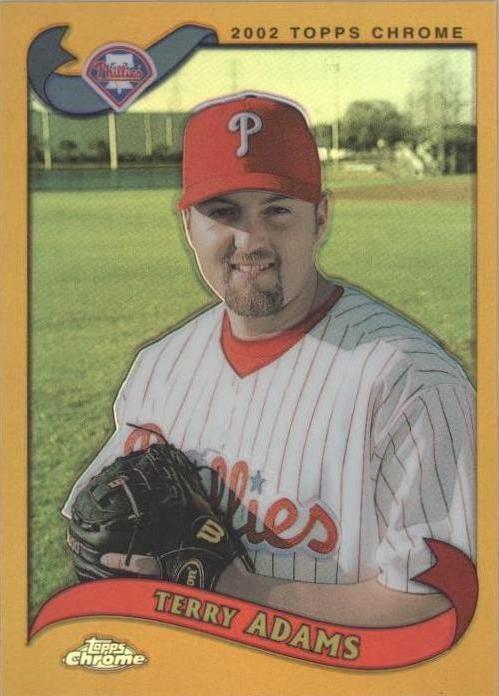2002 Topps Chrome - Terry Adams #524 Gold Refractor for sale online | eBay