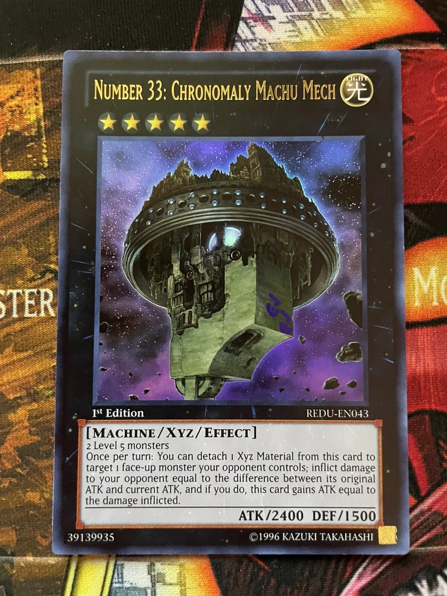 Number 33 Chronomaly Machu Mech