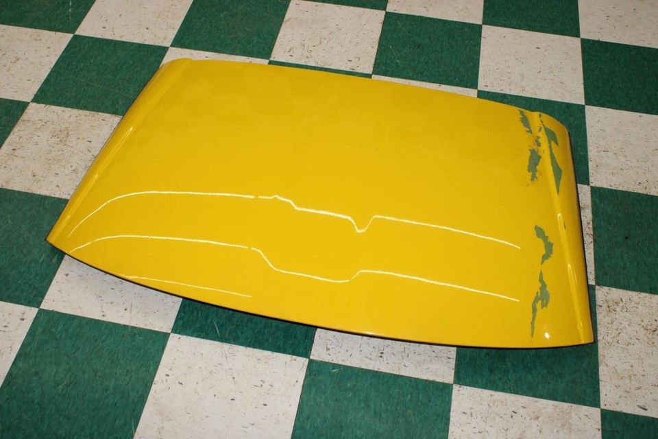 05-13 Corvette C6 *NOTE Yellow Painted Coupe Removable Targa Top Roof ...