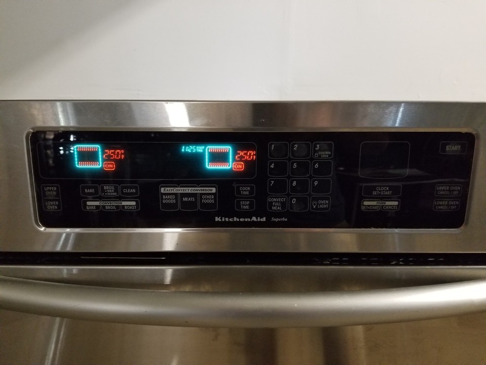 KITCHENAID Double Oven Control Board # 8303018 Clock Display doesn't ...