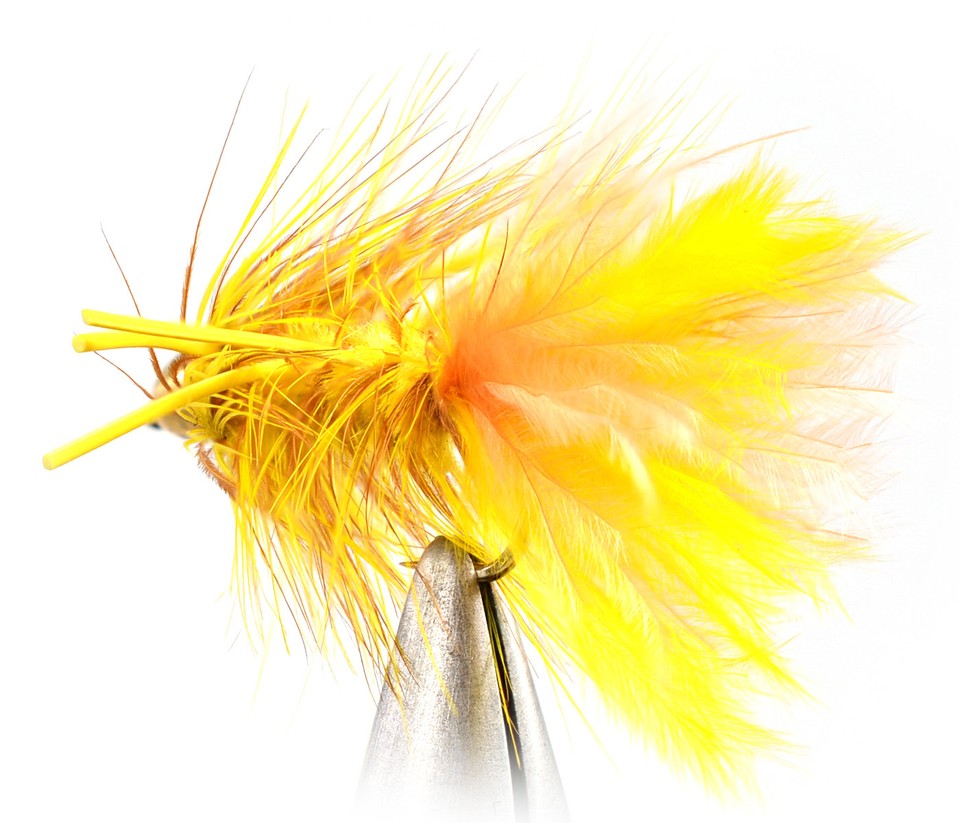 Weighted Cone Head Autumn Splendor Streamer Flies w/Legs - 1 Doz ...