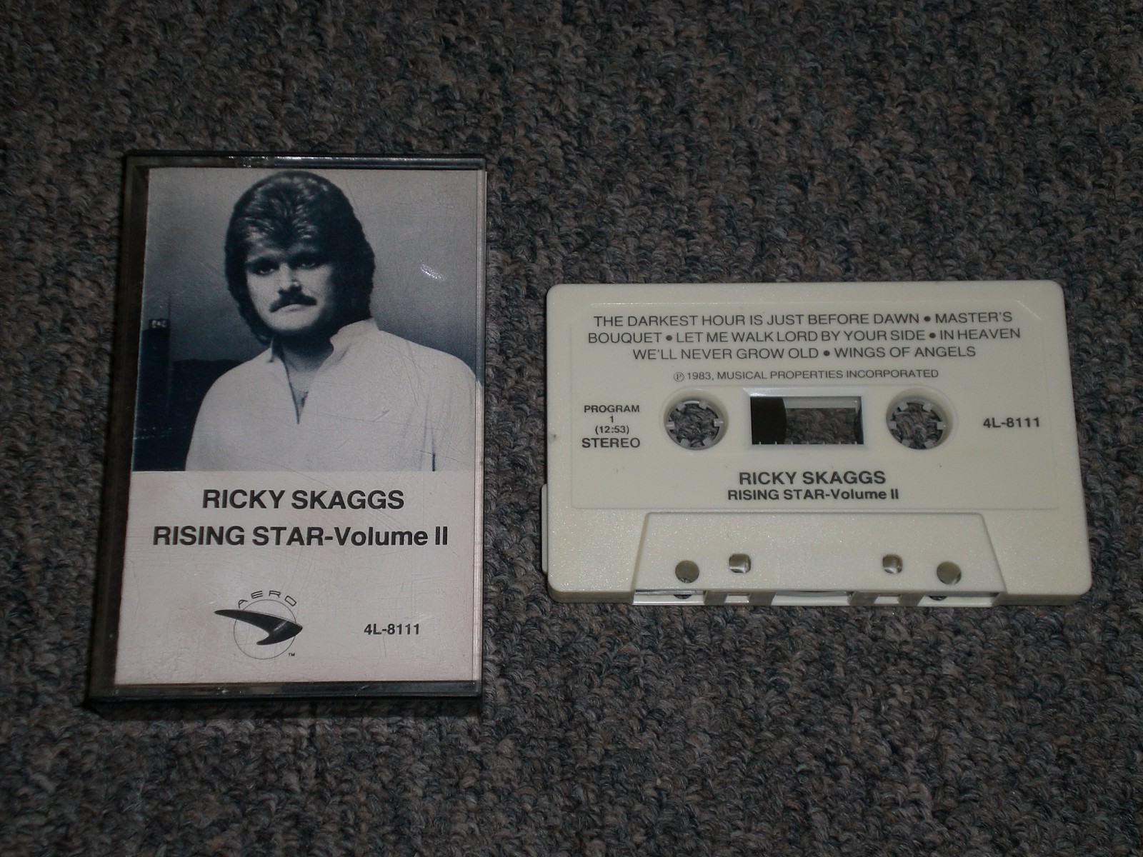 Ricky Skaggs~Rising Star Volume II~1983 Christian Country~Xian Gospel ...