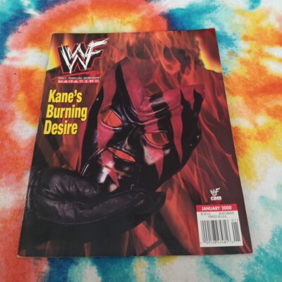 WWF MAGAZINE JANUARY 2000 KANE CHYNA DEBRA WWE WRESTLING McManons ...