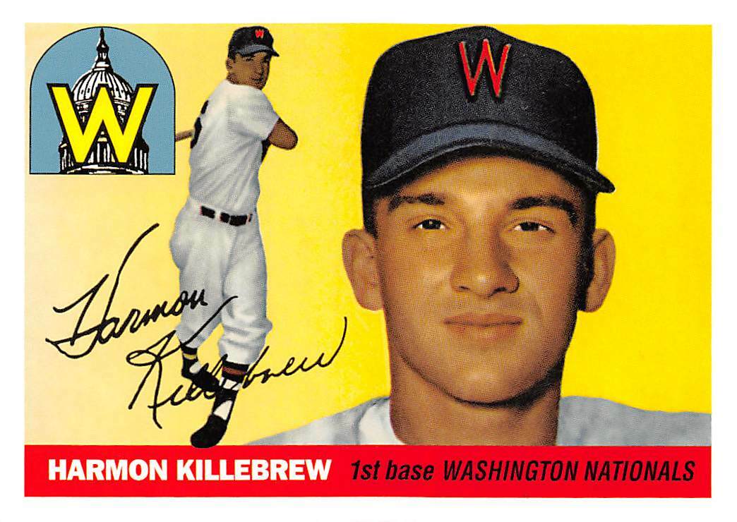 2010 Topps Cards Your Mom Threw Out #CMT120 Harmon Killebrew Nationals ...