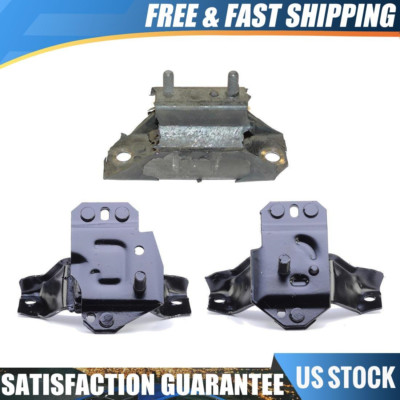 Anchor 3 AT/MT Motor Engine Mounts Fits 92 MUSTANG V8 5.0L 4 Spd 5 Spd ...