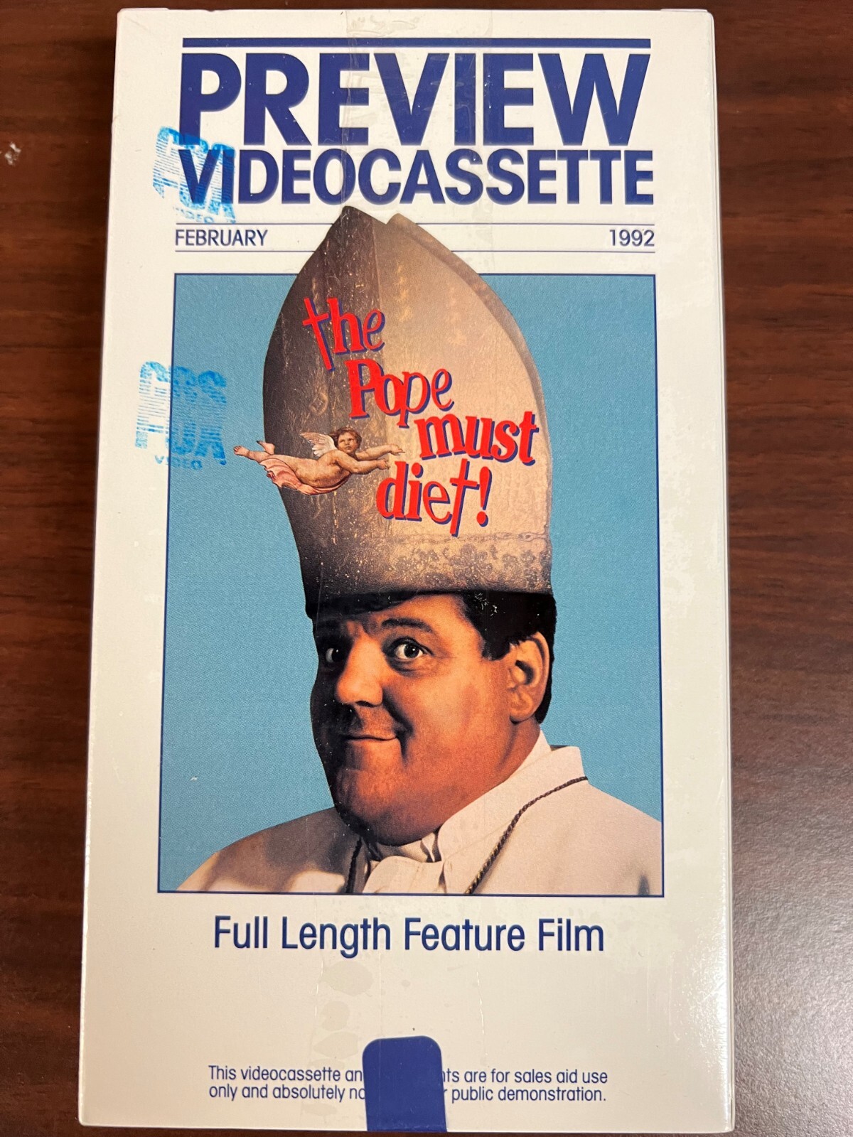 The Pope Must Diet (VHS, 1992) for sale online | eBay