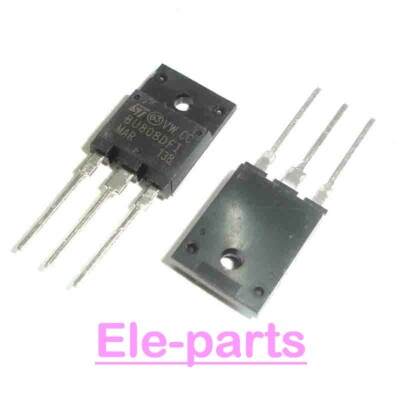 10 PCS BU808DFI TO-3P BU808 NPN Power Darlington Transistor Chip | eBay
