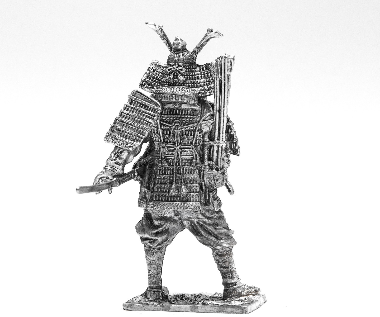 Tin 54mm Japanese samurai 12th century 1/32 Scale Metal | eBay UK