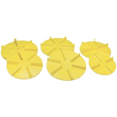 1308903 UNIVERSAL YELLOW POLY SPINNER 20 IN DIAMETER COUNTERCLOCKWISE ...