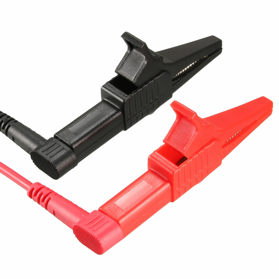 1 Pair Alligator Clip Adapter 4mm Banana Jack 1000V 30A Test Clamp Full ...